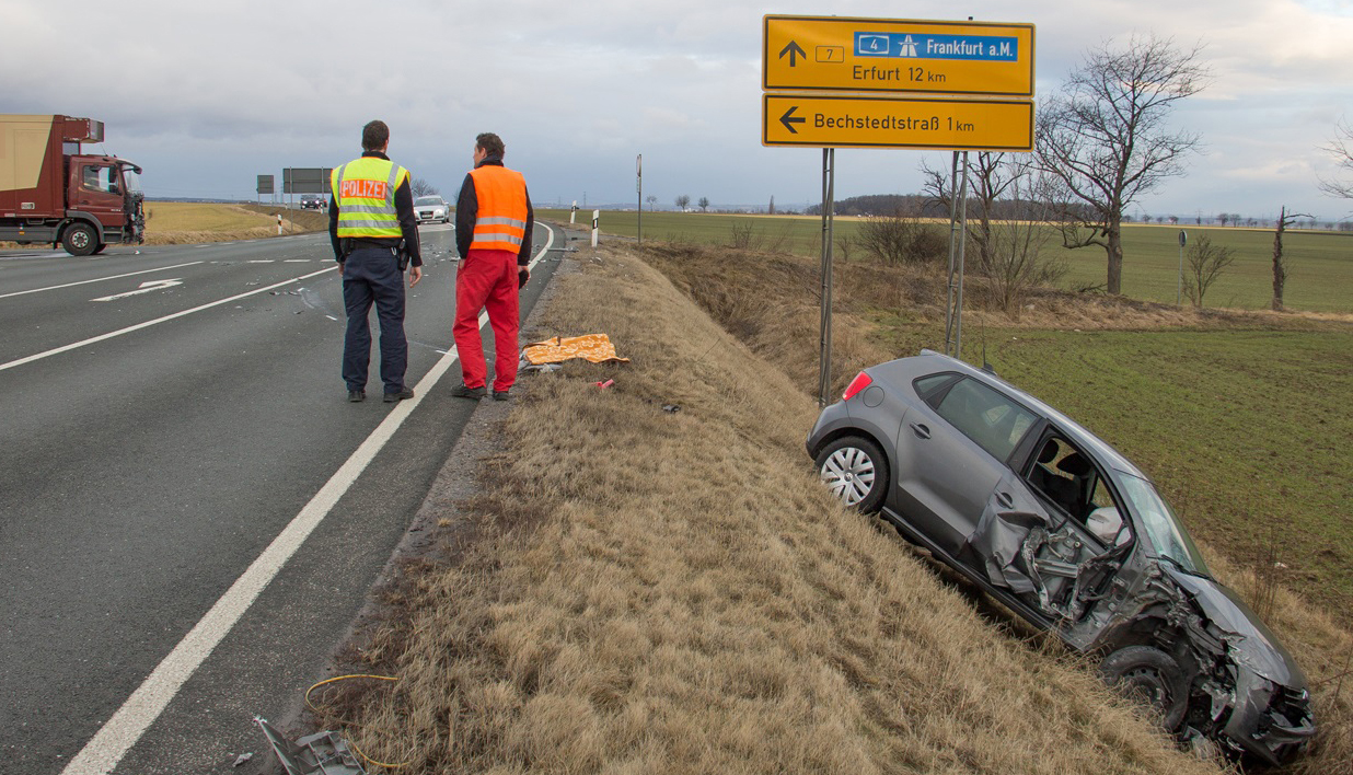 B7 Unfall Heute