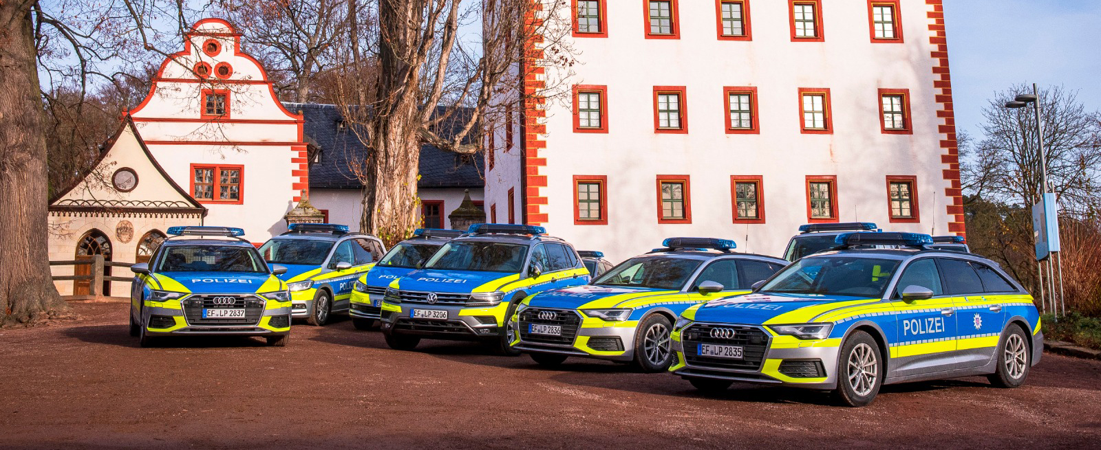 264 neue Funkstreifenwagen für die Thüringer Polizei im Wert von 14 ...